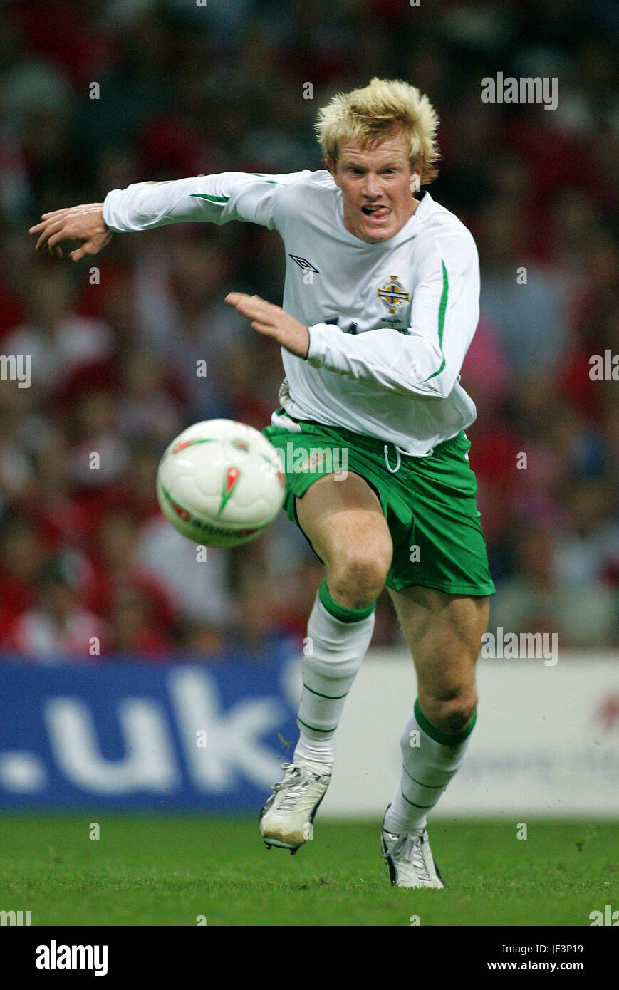 ANDREW SMITH NORTHERN IRELAND & PNE MILLENNIUM STADIUM CARDIFF WALES 08 ...