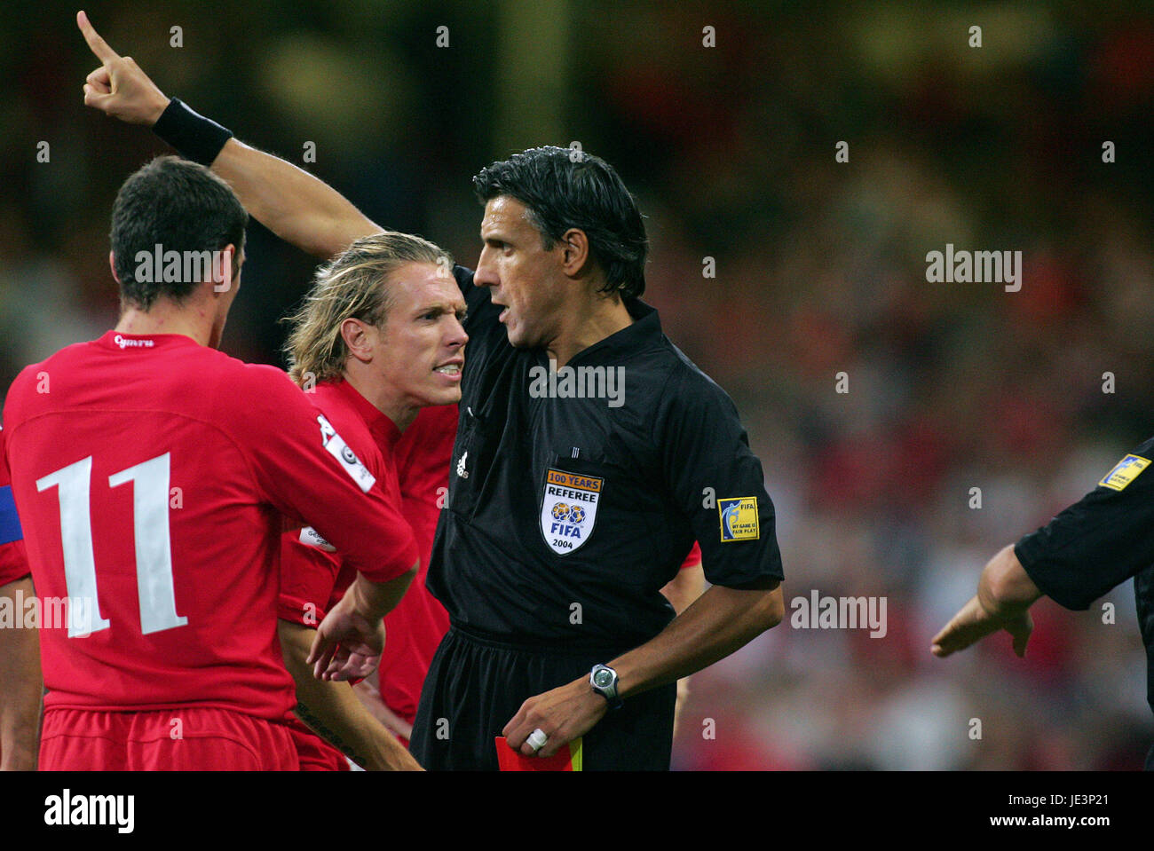 DOMENICO MESSINA FIFA REFEREE MILLENNIUM STADIUM CARDIFF WALES 08 ...