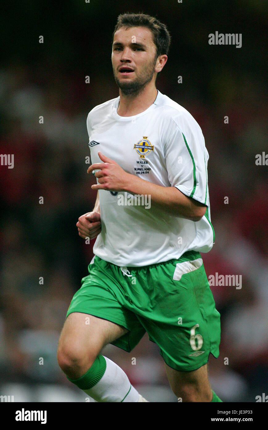 DAMIEN JOHNSON NORTHERN IRELAND & BIRMINGHAM MILLENNIUM STADIUM CARDIFF ...
