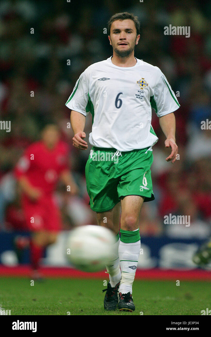 DAMIEN JOHNSON NORTHERN IRELAND & BIRMINGHAM MILLENNIUM STADIUM CARDIFF ...