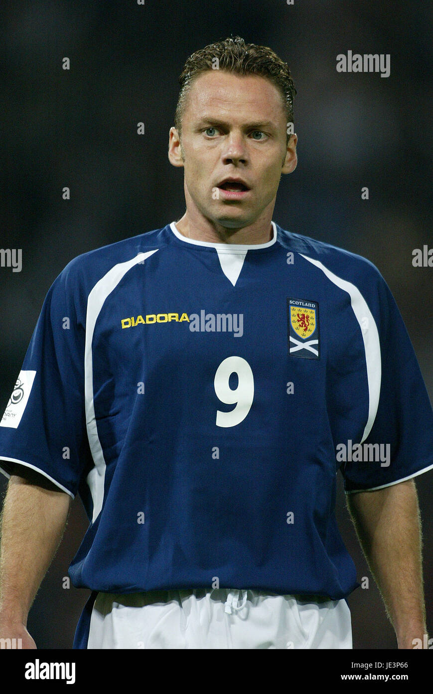 PAUL DICKOV SCOTLAND & BLACKBURN ROVERS HAMPDEN PARK GLASGOW SCOTLAND ...