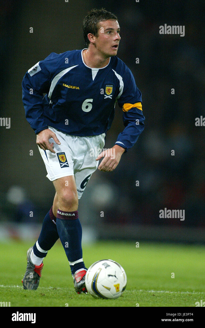 BARRY FERGUSON SCOTLAND & BLACKBURN ROVERS HAMPDEN PARK GLASGOW ...