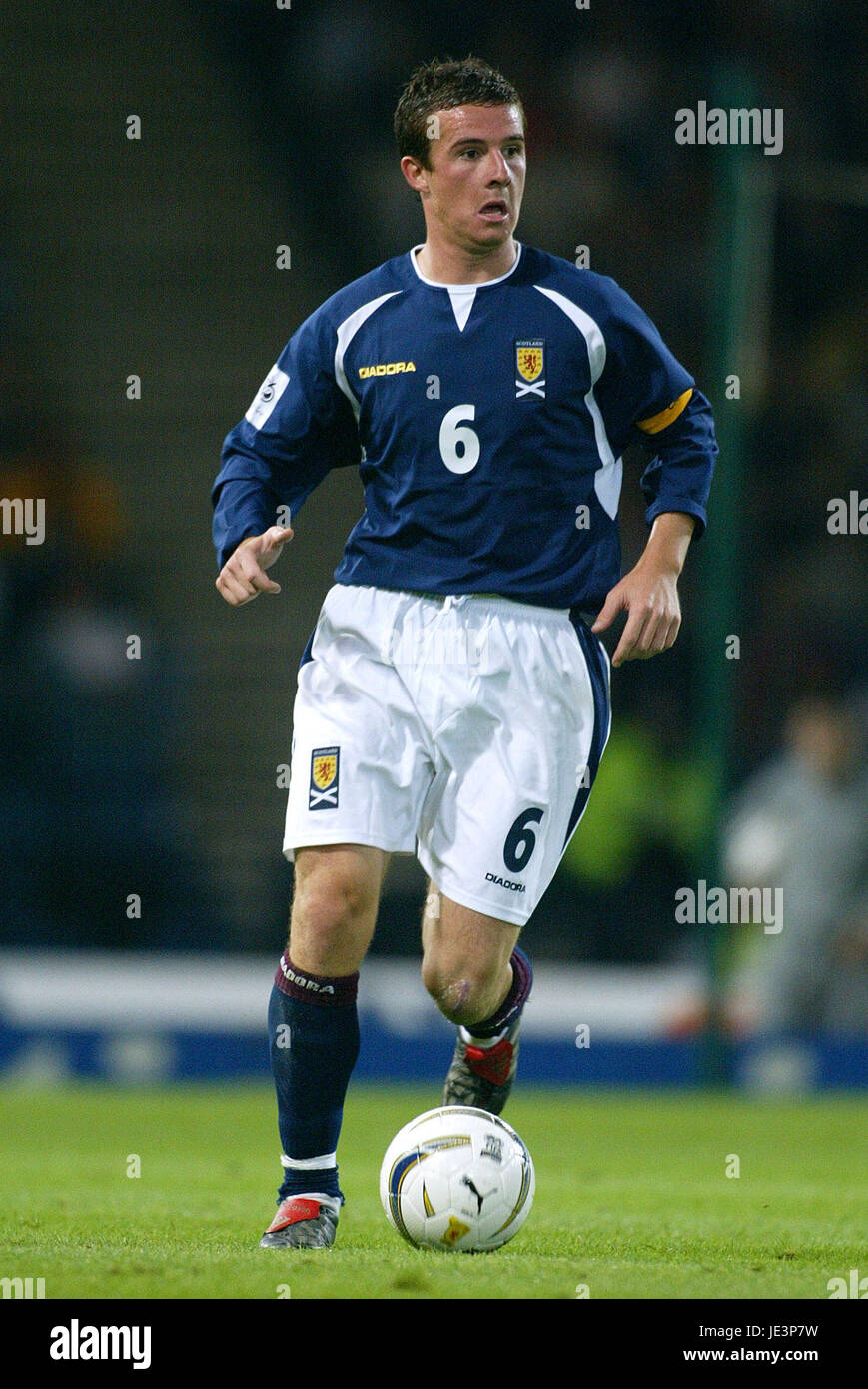 BARRY FERGUSON SCOTLAND & BLACKBURN ROVERS HAMPDEN PARK GLASGOW ...