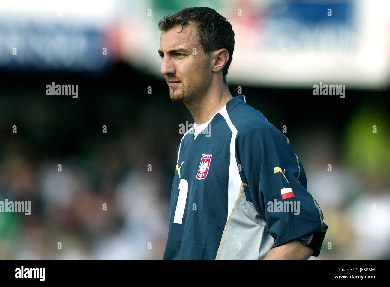 JERZY DUDEK POLAND WINDSOR PARK BELFAST NORTHERN IRELAND 05 September ...