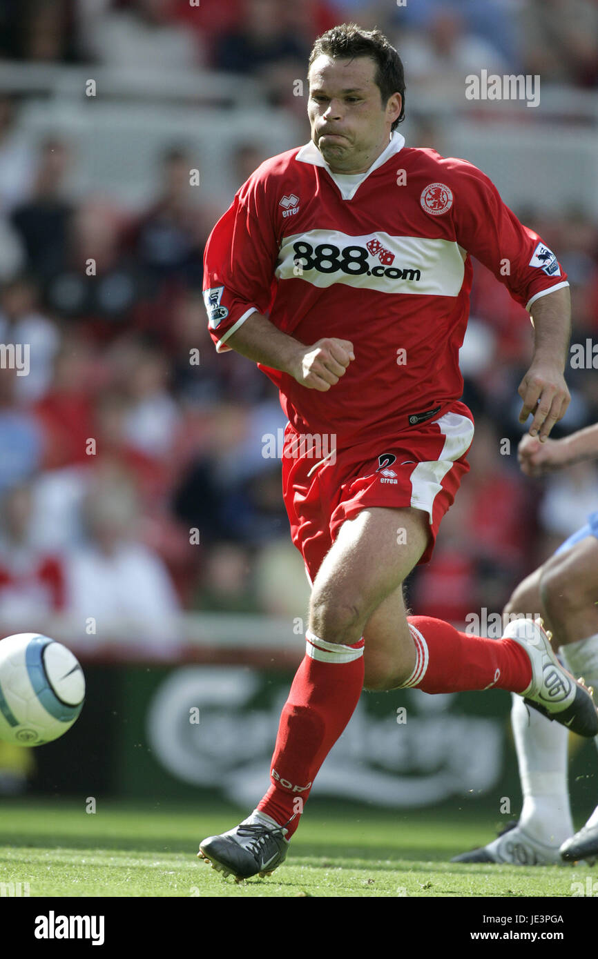 MARK VIDUKA MIDDLESBROUGH FC RIVERSIDE STADIUM MIDDLESBROUGH 28 August ...