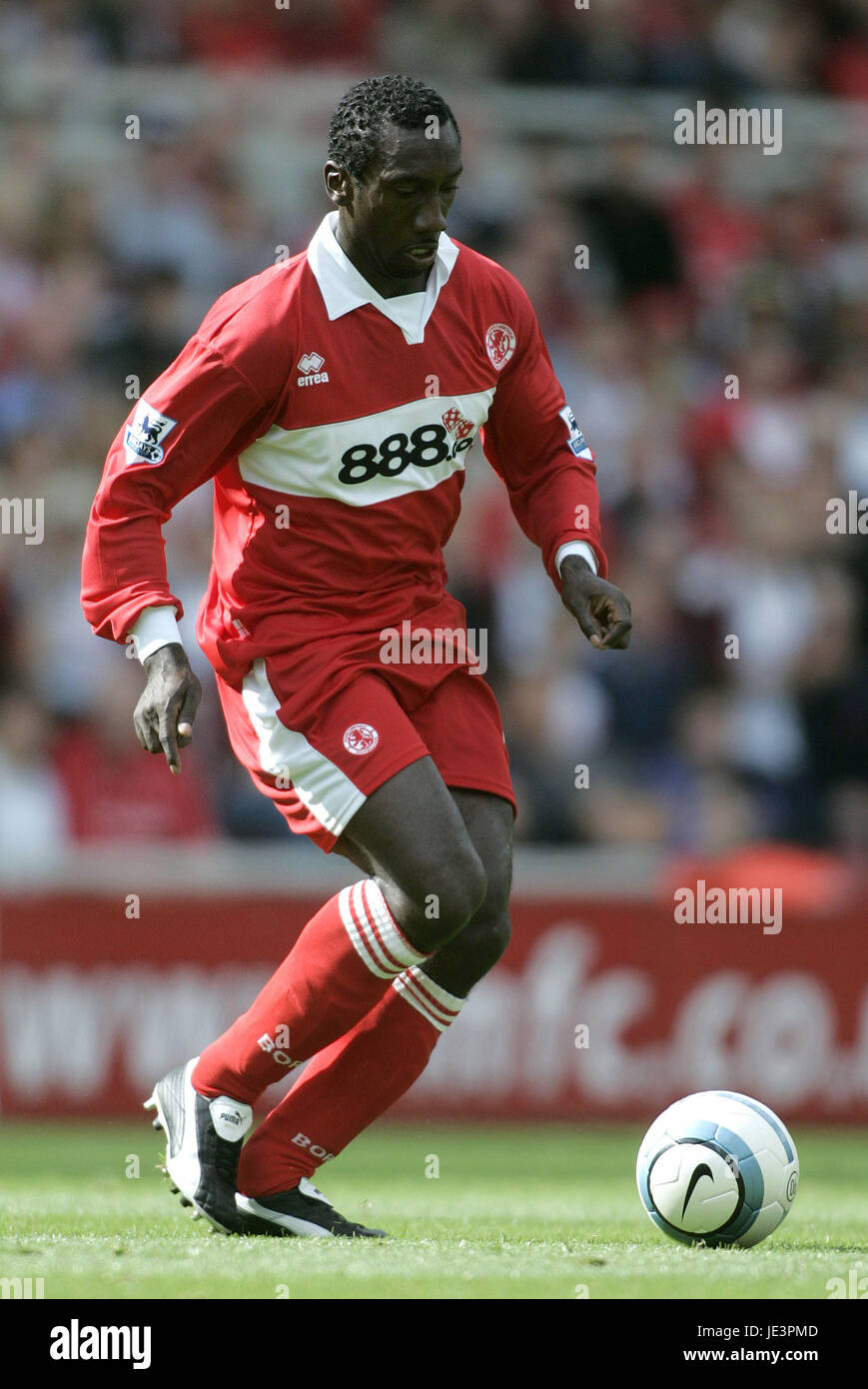JIMMY FLOYD HASSELBAINK MIDDLESBROUGH FC RIVERSIDE STADIUM ...