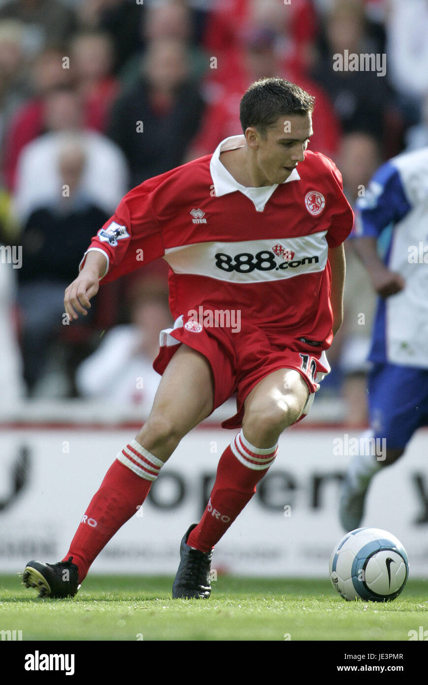 STEWART DOWNING MIDDLESBROUGH FC RIVERSIDE STADIUM MIDDLESBROUGH 28 ...