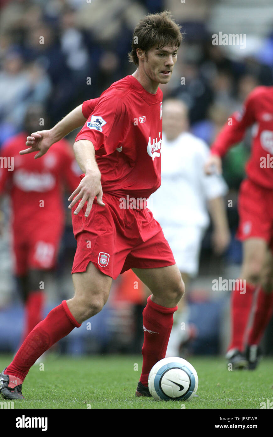 XABIER ALONSO LIVERPOOL FC REEBOK STADIUM BOLTON ENGLAND 29 August 2004 ...