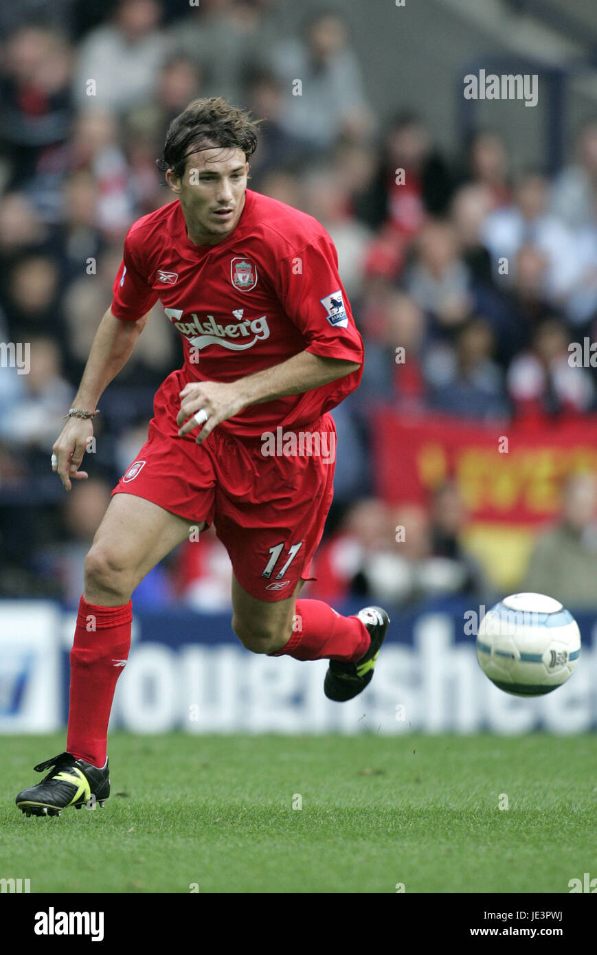 JOSEMI GONZALEZ LIVERPOOL FC REEBOK STADIUM BOLTON ENGLAND 29 August ...