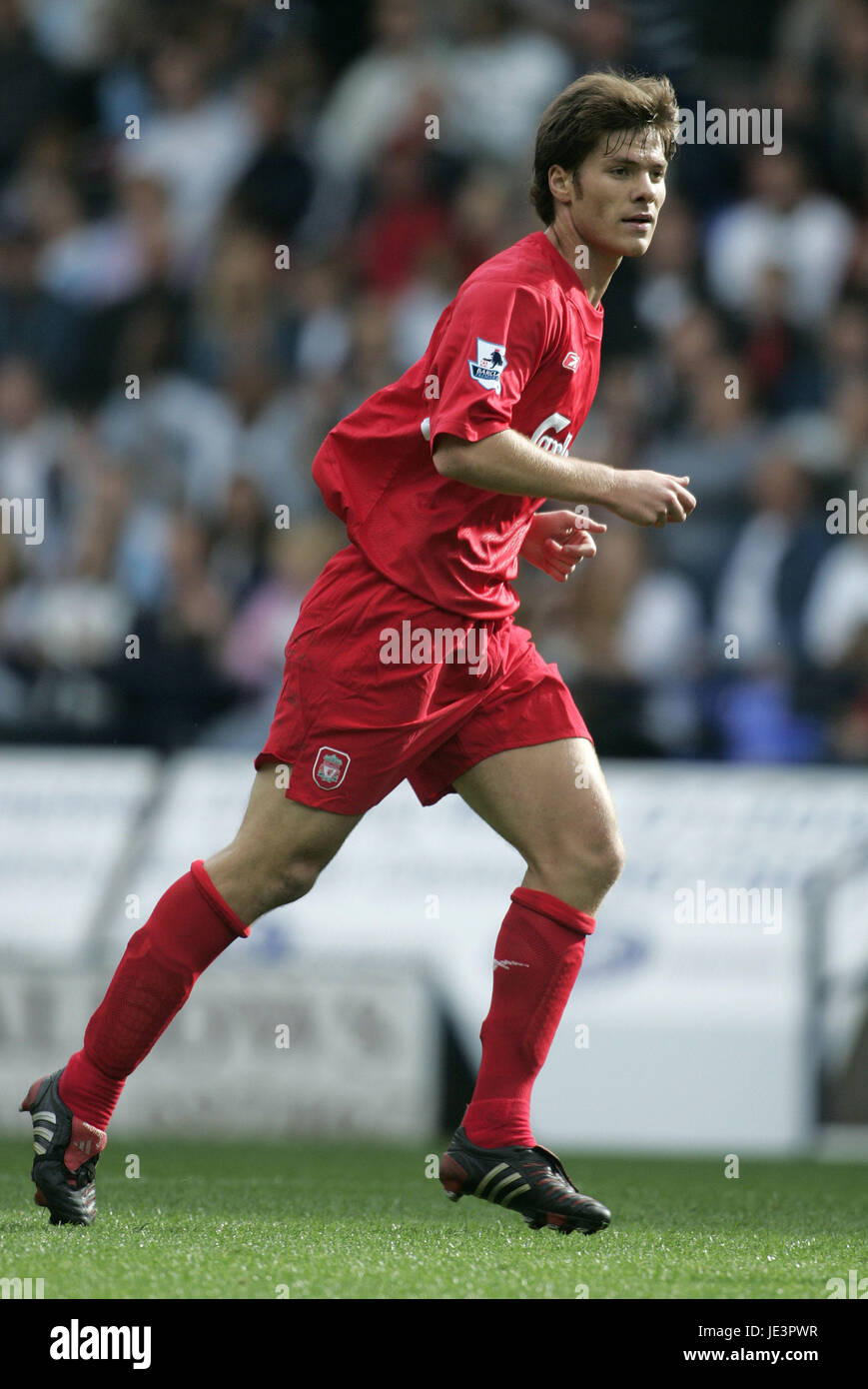 XABIER ALONSO LIVERPOOL FC REEBOK STADIUM BOLTON ENGLAND 29 August 2004 ...