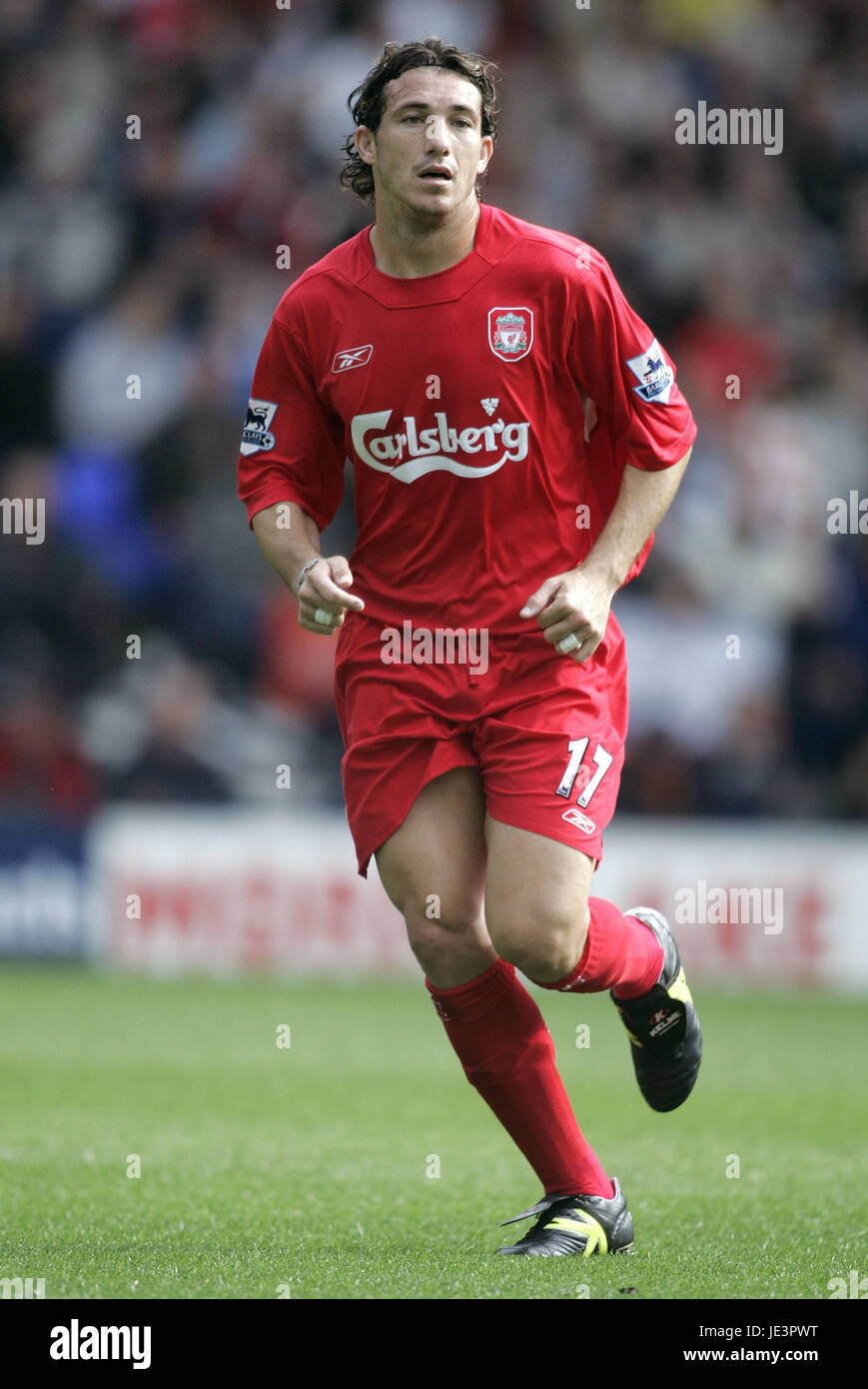 JOSEMI GONZALEZ LIVERPOOL FC REEBOK STADIUM BOLTON ENGLAND 29 August ...