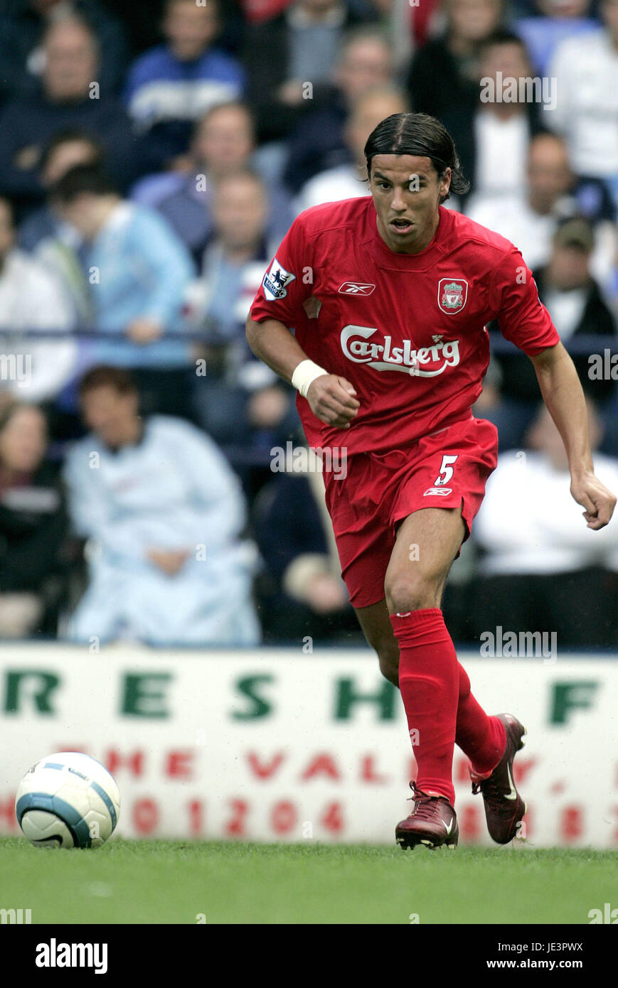 MILAN BAROS LIVERPOOL FC REEBOK STADIUM BOLTON ENGLAND 29 August 2004 ...
