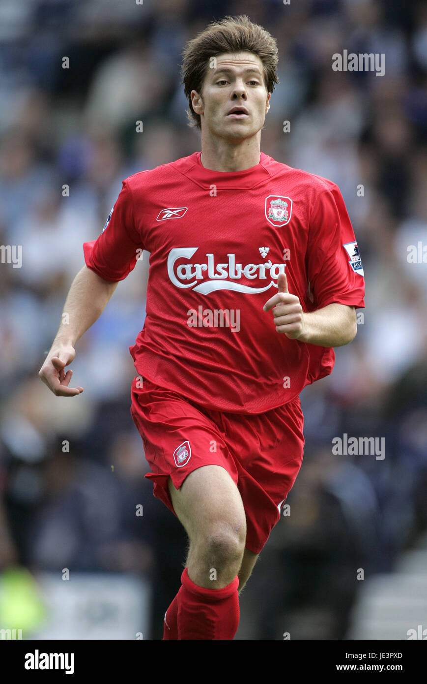 XABIER ALONSO LIVERPOOL FC REEBOK STADIUM BOLTON ENGLAND 29 August 2004 ...