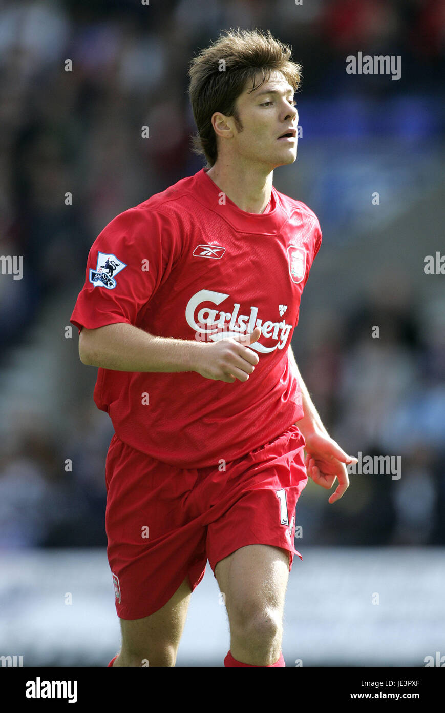 XABIER ALONSO LIVERPOOL FC REEBOK STADIUM BOLTON ENGLAND 29 August 2004 ...