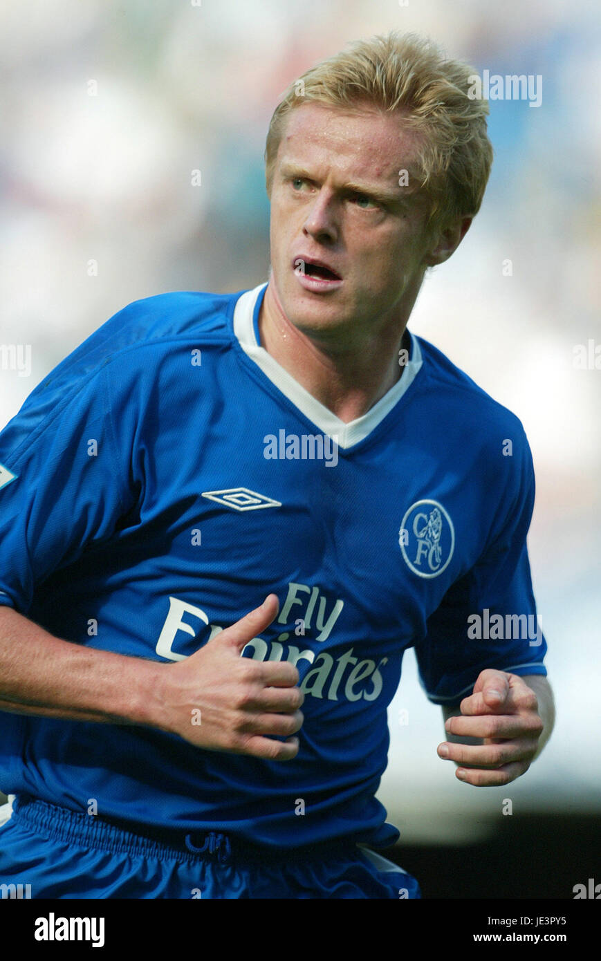 DAMIEN DUFF CHELSEA FC STAMFORD BRIDGE CHELSEA LONDON ENGLAND 28 August ...