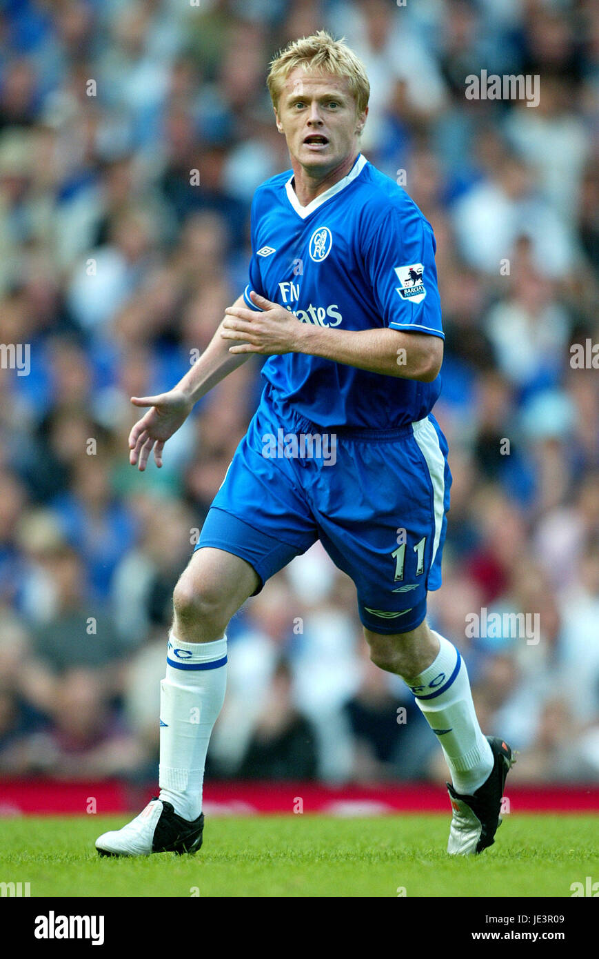 DAMIEN DUFF CHELSEA FC STAMFORD BRIDGE CHELSEA LONDON ENGLAND 28 August ...