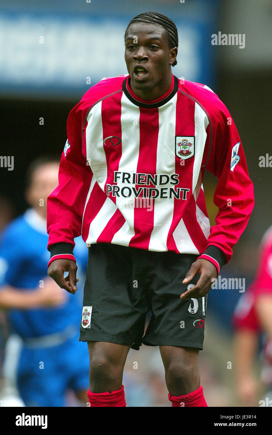 YOANN FOLLY SOUTHAMPTON FC STAMFORD BRIDGE CHELSEA LONDON ENGLAND 28 ...