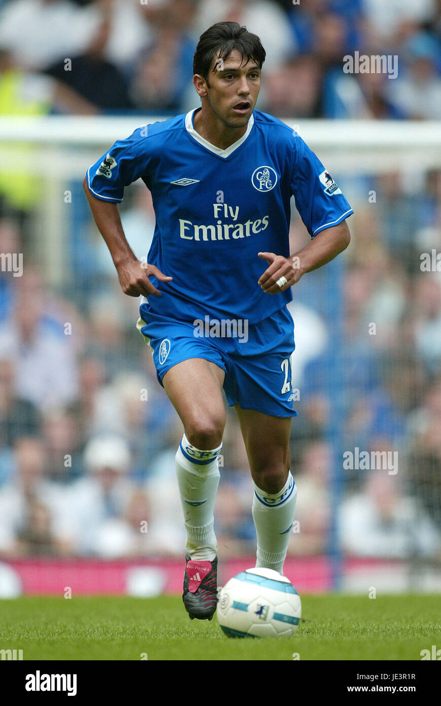 PAULO FERREIRA CHELSEA FC STAMFORD BRIDGE CHELSEA LONDON ENGLAND 28 ...