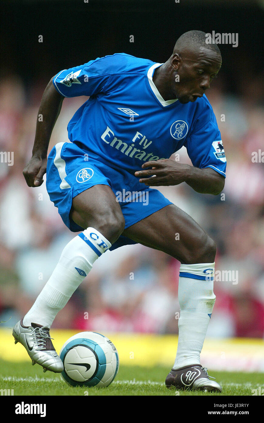 CLAUDE MAKELELE CHELSEA FC STAMFORD BRIDGE CHELSEA LONDON ENGLAND 28 ...