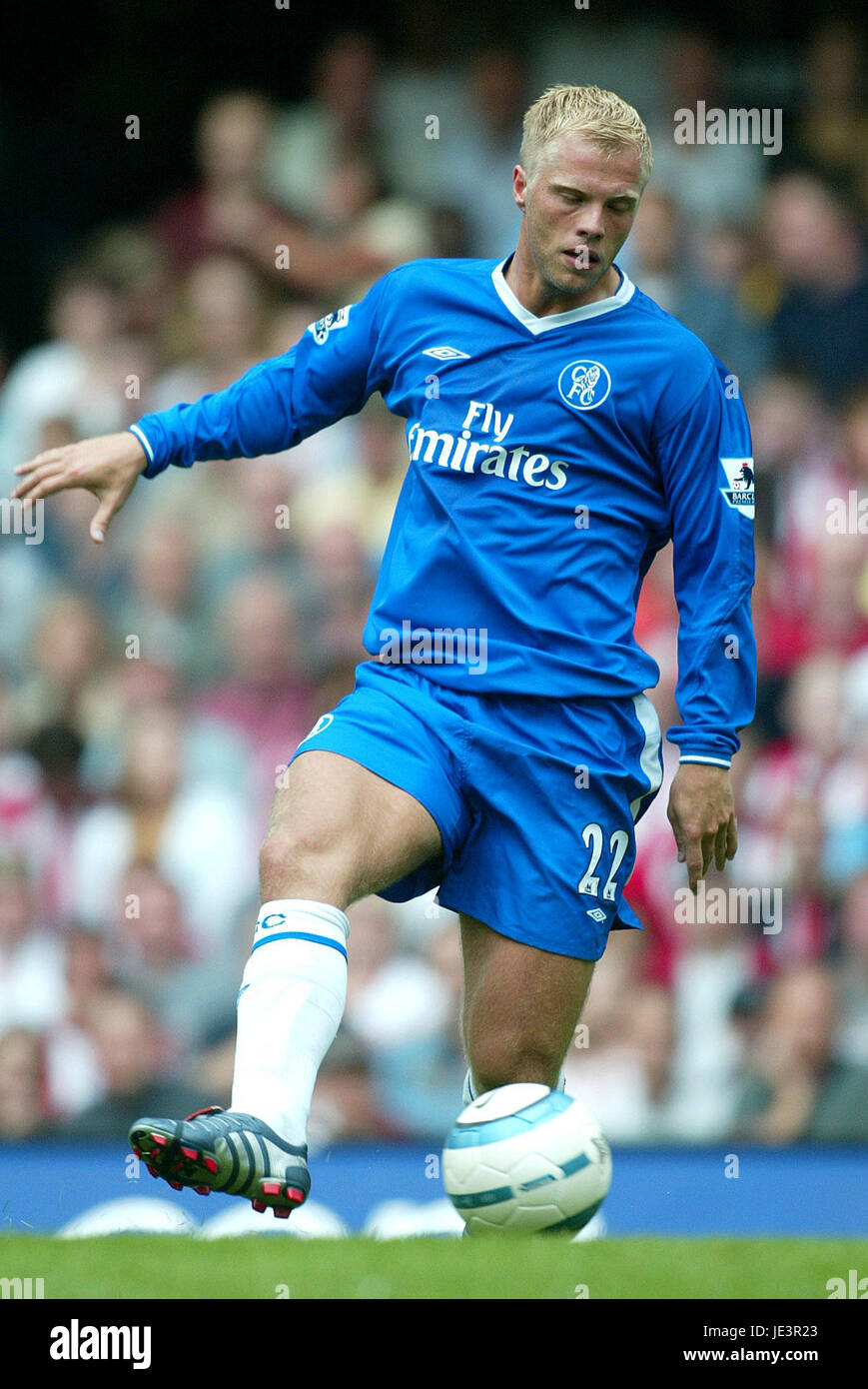 EIDUR GUDJOHNSEN CHELSEA FC STAMFORD BRIDGE CHELSEA LONDON ENGLAND 28 ...