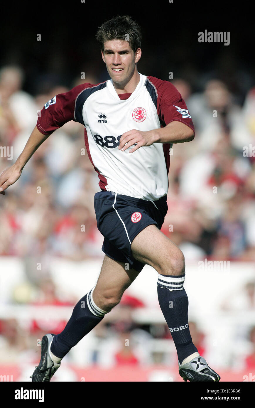 CHRIS RIGGOTT MIDDLESBROUGH FC HIGHBURY LONDON ENGLAND 22 August 2004 ...
