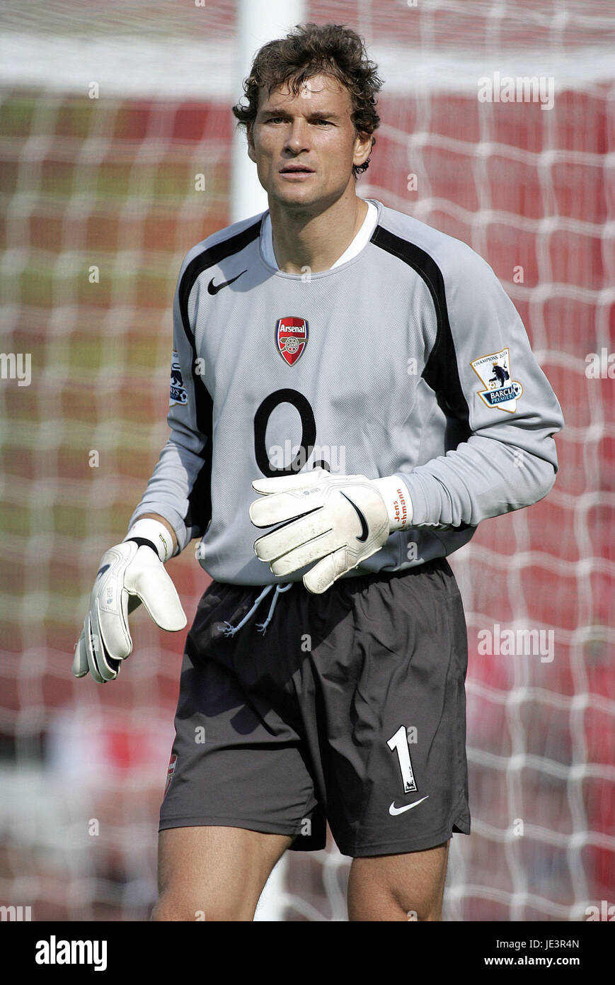 JENS LEHMANN ARSENAL FC HIGHBURY LONDON ENGLAND 22 August 2004 Stock ...