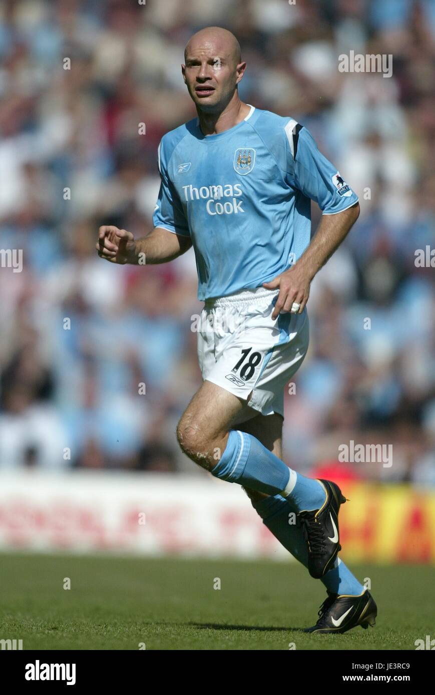 DANNY MILLS MANCHESTER CITY FC ANFIELD LIVERPOOL ENGLAND 21 August 2004 ...