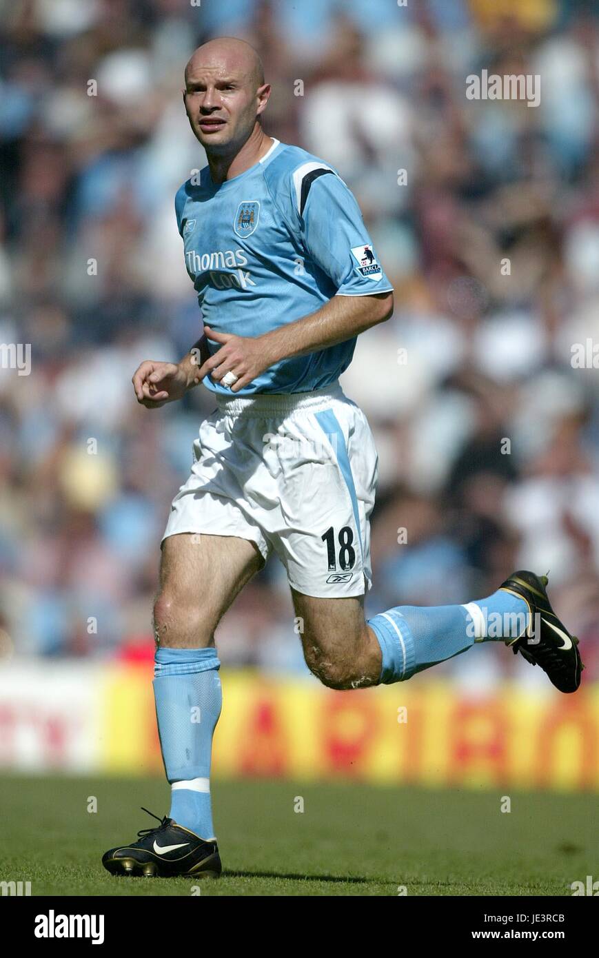 DANNY MILLS MANCHESTER CITY FC ANFIELD LIVERPOOL ENGLAND 21 August 2004 ...