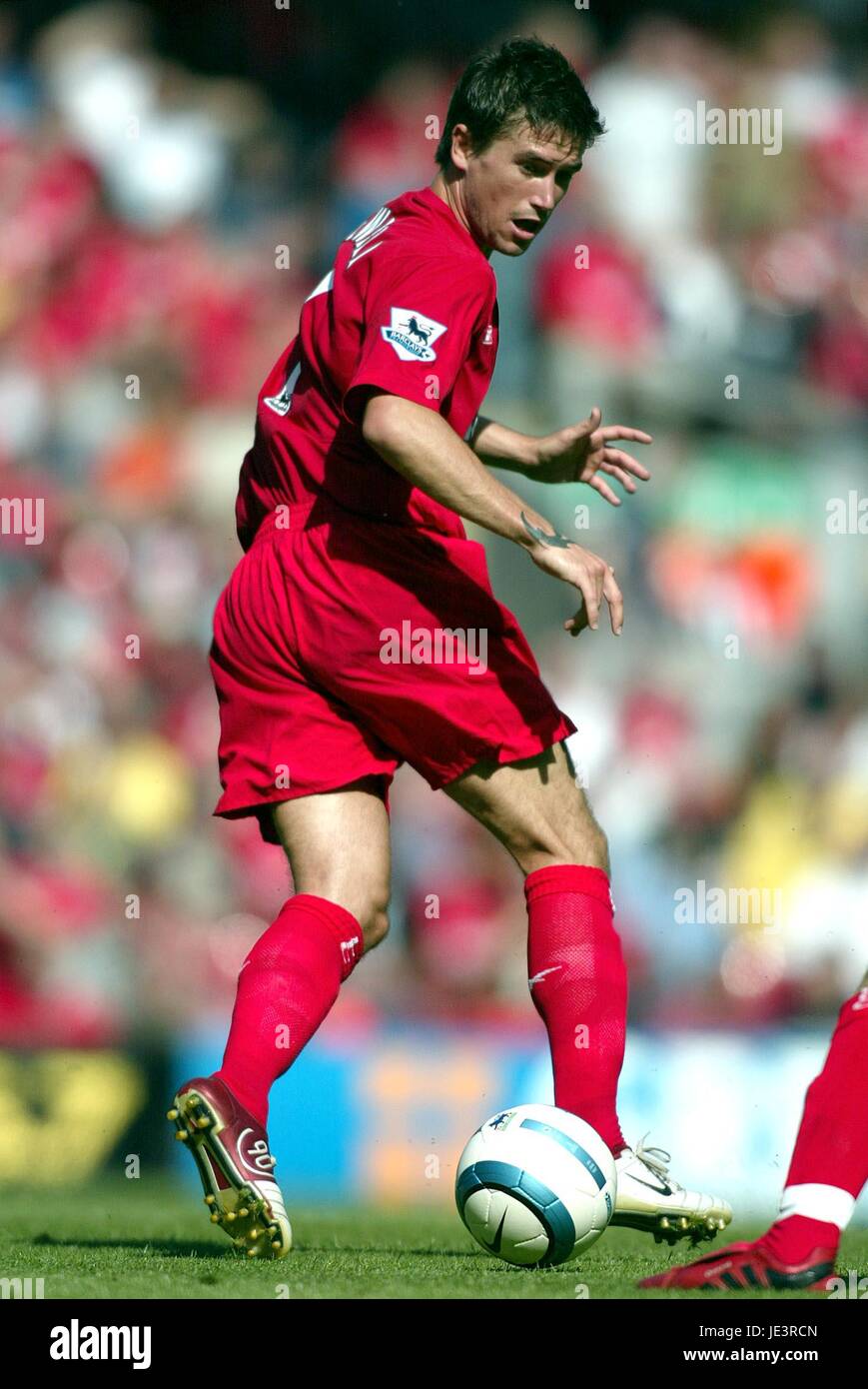 HARRY KEWELL LIVERPOOL FC ANFIELD LIVERPOOL ENGLAND 21 August 2004 ...