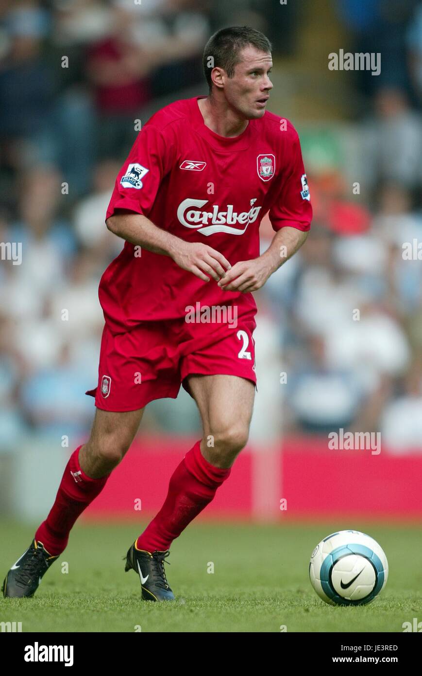 JAMIE CARRAGHER LIVERPOOL FC ANFIELD LIVERPOOL ENGLAND 21 August 2004 ...