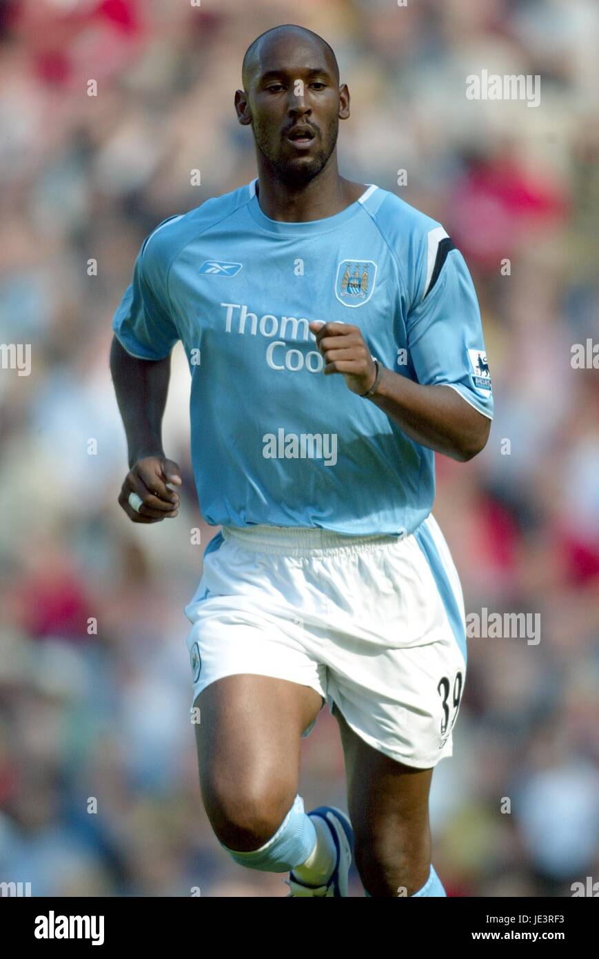 NICOLAS ANELKA MANCHESTER CITY FC ANFIELD LIVERPOOL ENGLAND 21 August ...