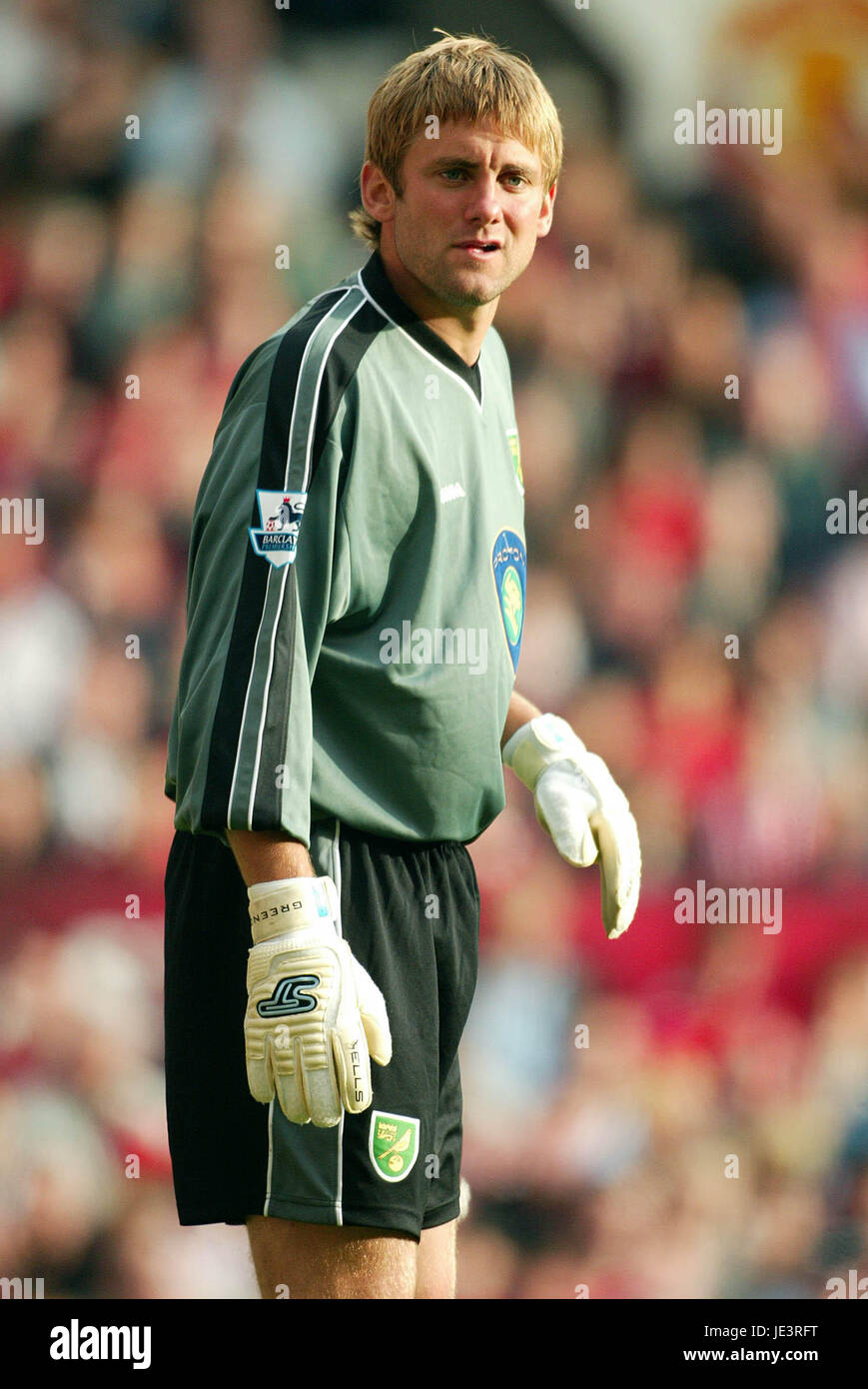 ROBERT GREEN NORWICH CITY OLD TRAFFORD MANCHESTER ENGLAND 21 August ...