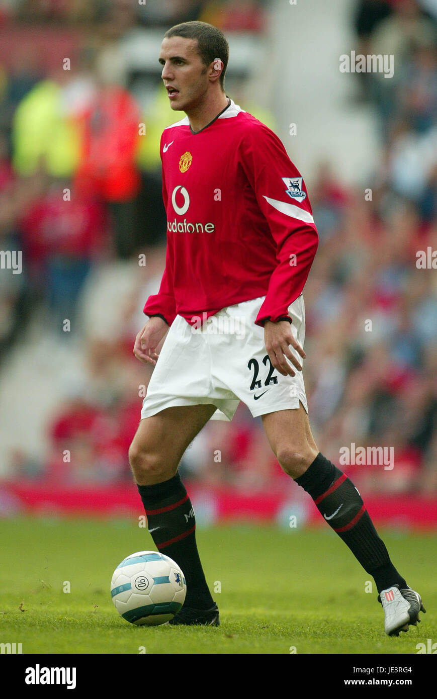 JOHN O SHEA MANCHESTER UNITED FC OLD TRAFFORD MANCHESTER ENGLAND 21 ...
