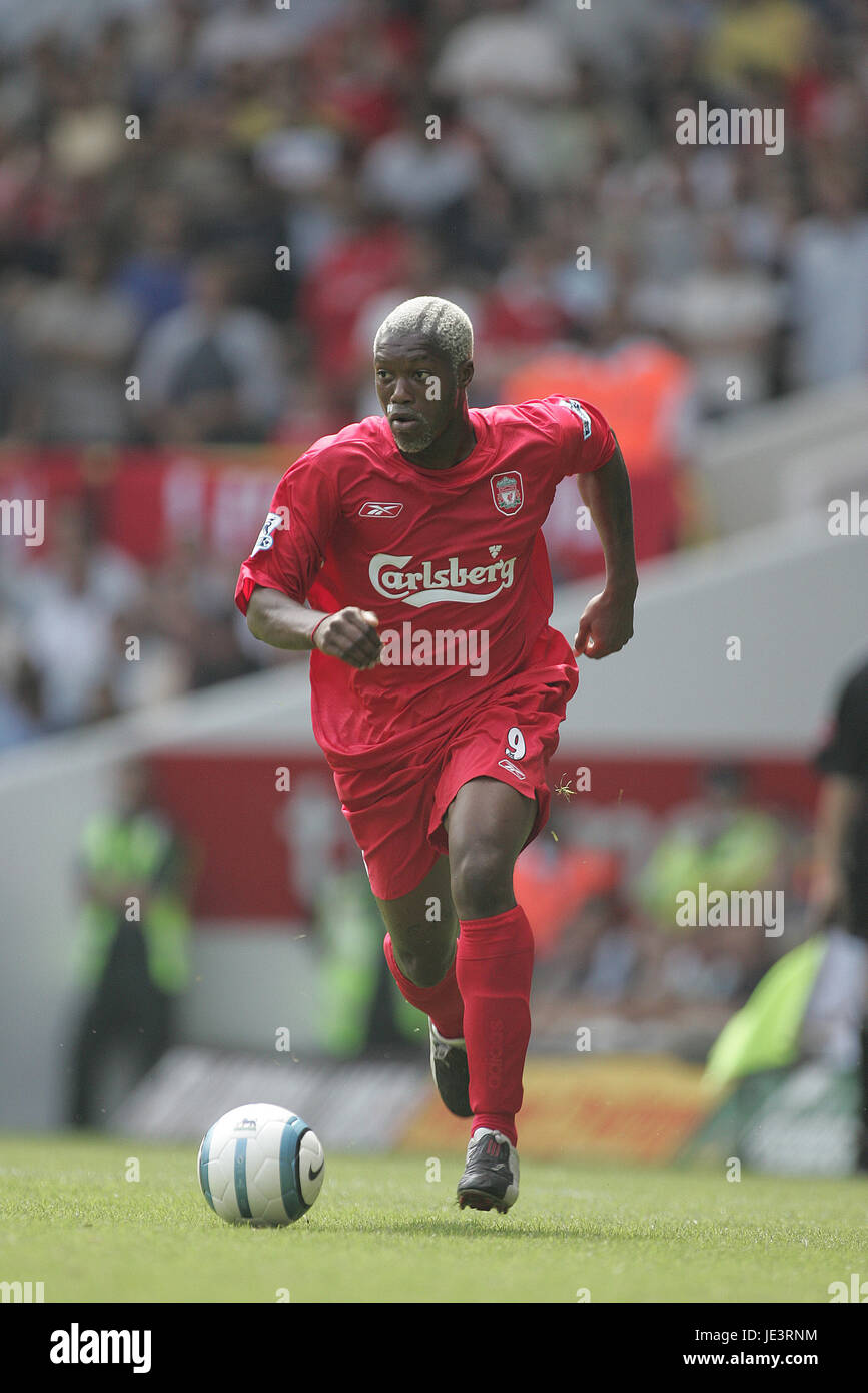 DJIBRIL CISSE LIVERPOOL FC WHITE HART LANE TOTTENHAM LONDON ENGLAND 14 ...