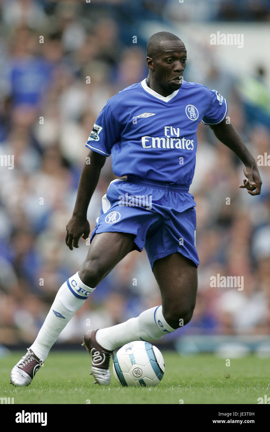 CLAUDE MAKELELE CHELSEA FC STAMFORD BRIDGE CHELSEA LONDON ENGLAND 15 ...