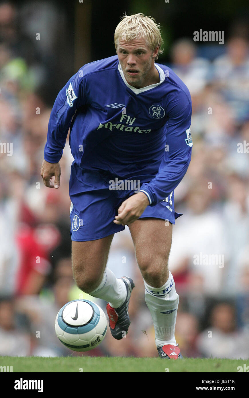 EIDUR GUDJOHNSEN CHELSEA FC STAMFORD BRIDGE CHELSEA LONDON ENGLAND 15 ...
