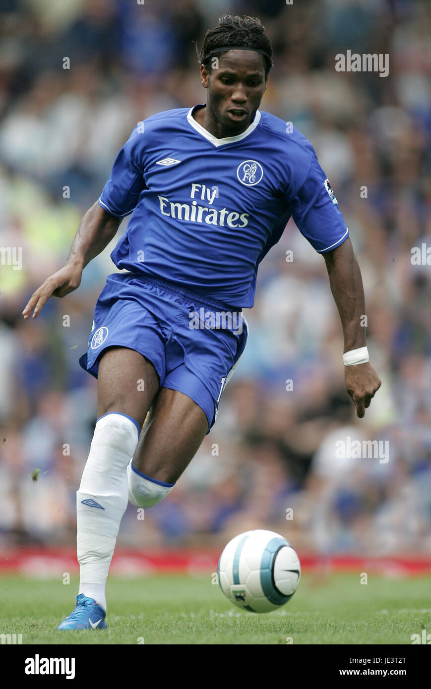 DIDIER DROGBA CHELSEA FC STAMFORD BRIDGE CHELSEA LONDON ENGLAND 15 ...
