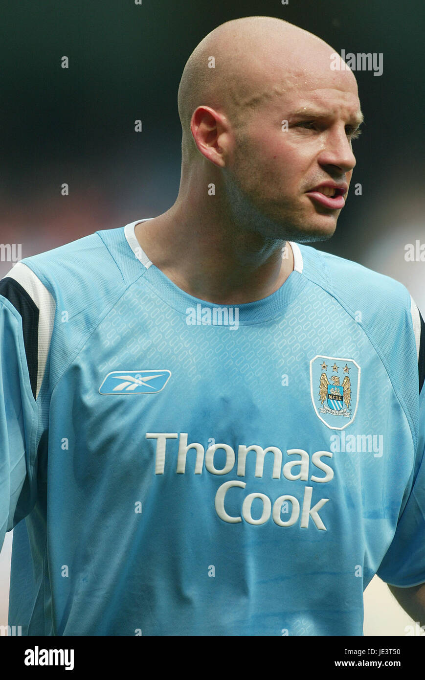 DANNY MILLS MANCHESTER CITY FC CITY OF MANCHESTER STADIUM MANCHESTER ...