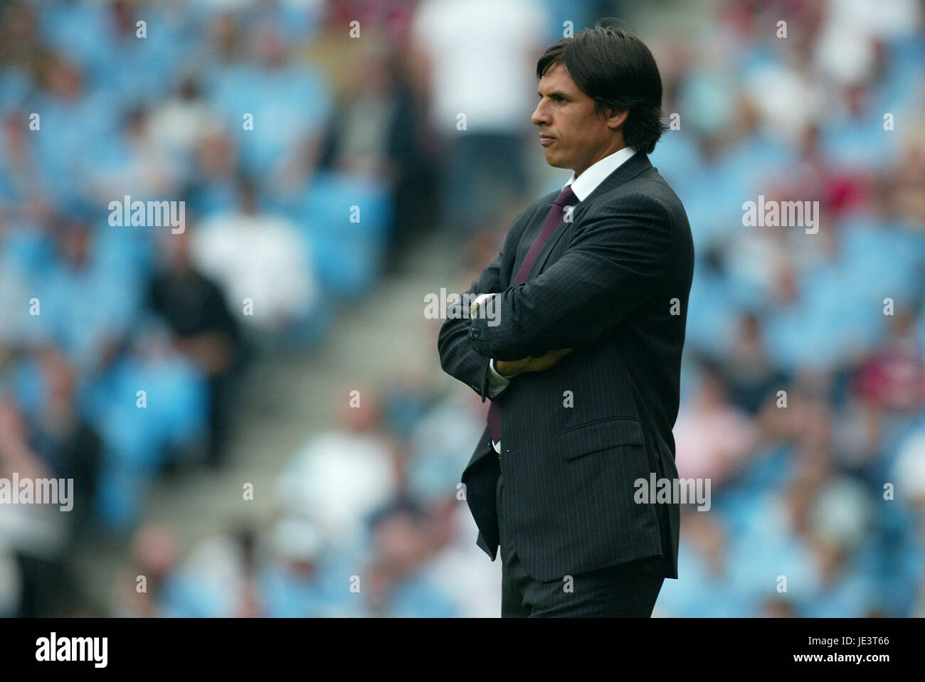 CHRIS COLEMAN FULHAM MANAGER CITY OF MANCHESTER STADIUM MANCHESTER ...