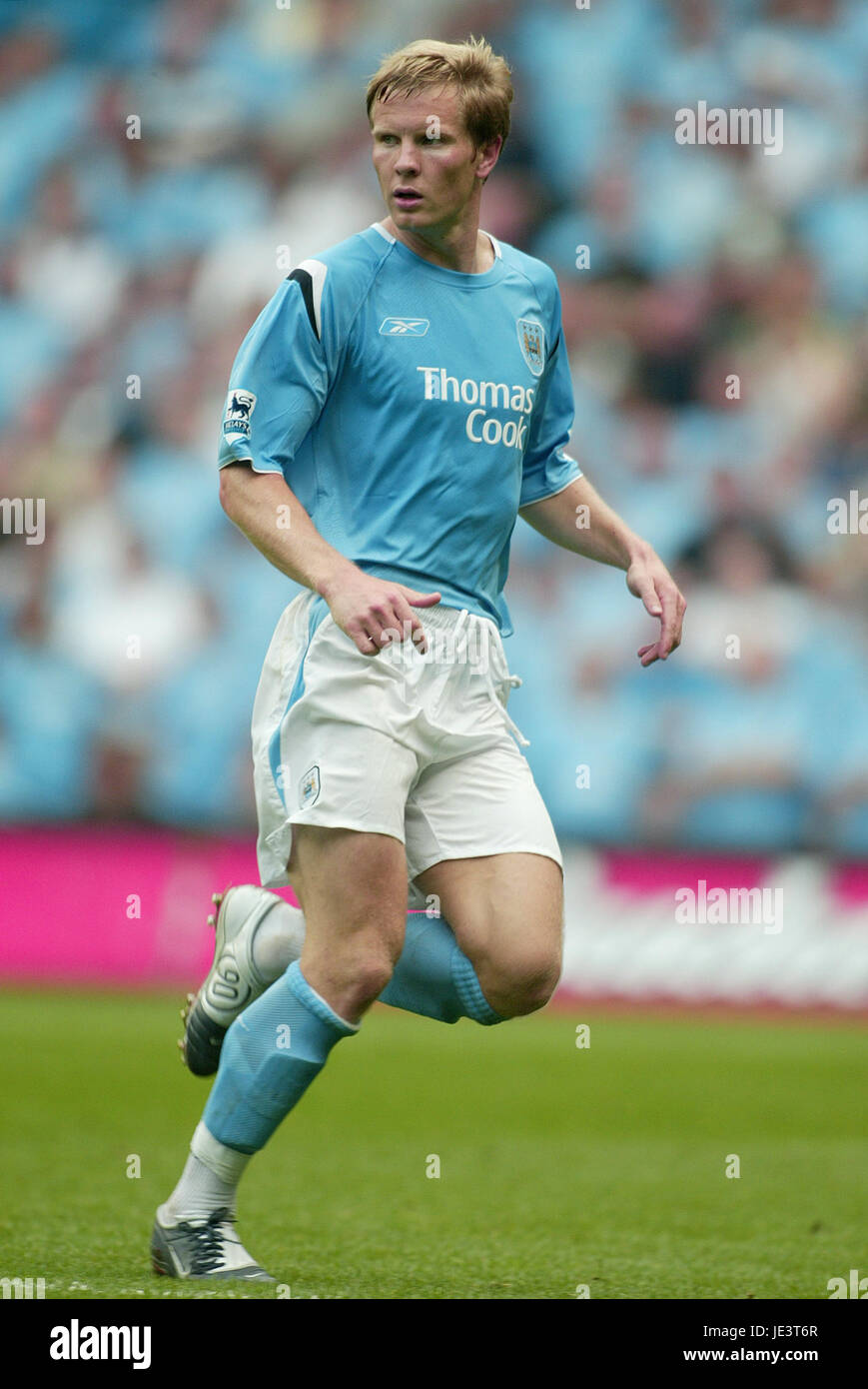 BEN THATCHER MANCHESTER CITY FC CITY OF MANCHESTER STADIUM MANCHESTER ...