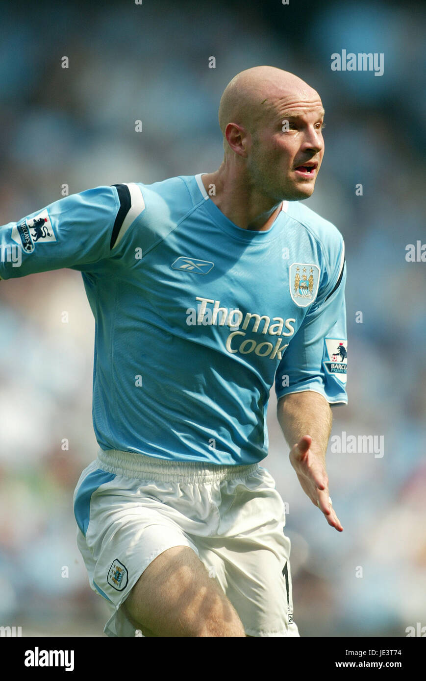 DANNY MILLS MANCHESTER CITY FC CITY OF MANCHESTER STADIUM MANCHESTER ...