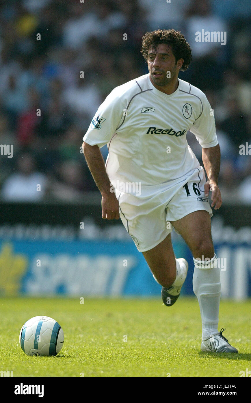 IVAN CAMPO BOLTON WANDERERS FC REEBOK STADIUM BOLTON ENGLAND 14 August ...