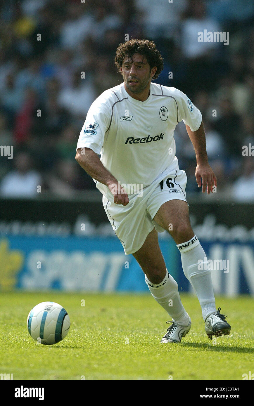 IVAN CAMPO BOLTON WANDERERS FC REEBOK STADIUM BOLTON ENGLAND 14 August ...