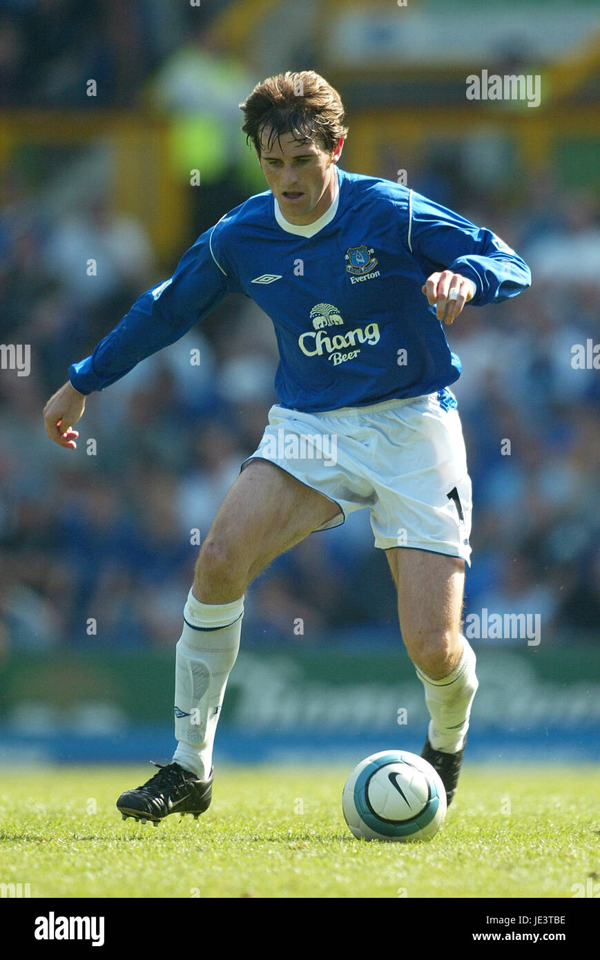 KEVIN KILBANE EVERTON FC GOODISON PARK LIVERPOOL LIVERPOOL ENGLAND 15 ...