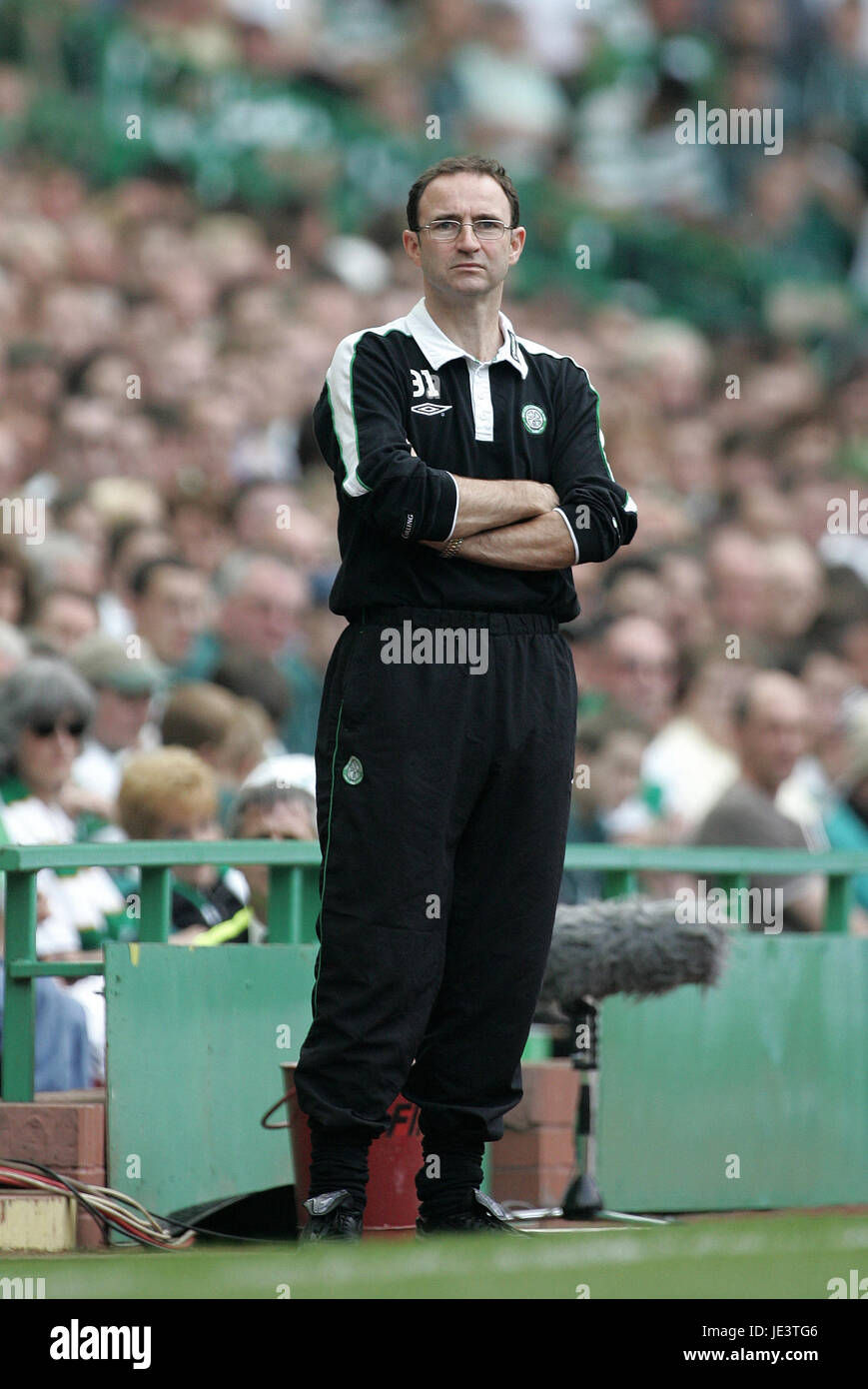 MARTIN O'NEILL GLASGOW CELTIC FC MANAGER CELTIC PARK GLASGOW SCOTLAND ...