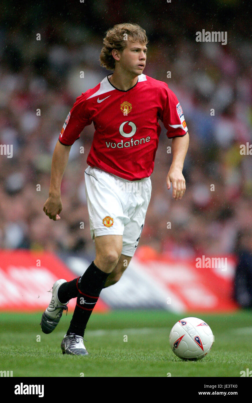 JONATHAN SPECTOR MANCHESTER UNITED FC MILLENNIUM STADIUM CARDIFF WALES ...