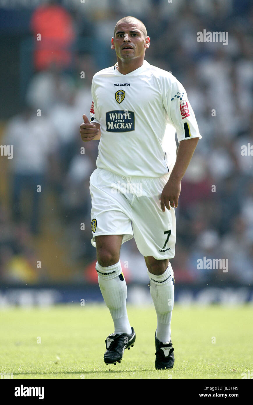 JERMAINE WRIGHT LEEDS UNITED FC ELLAND ROAD LEEDS ENGLAND 07 August ...