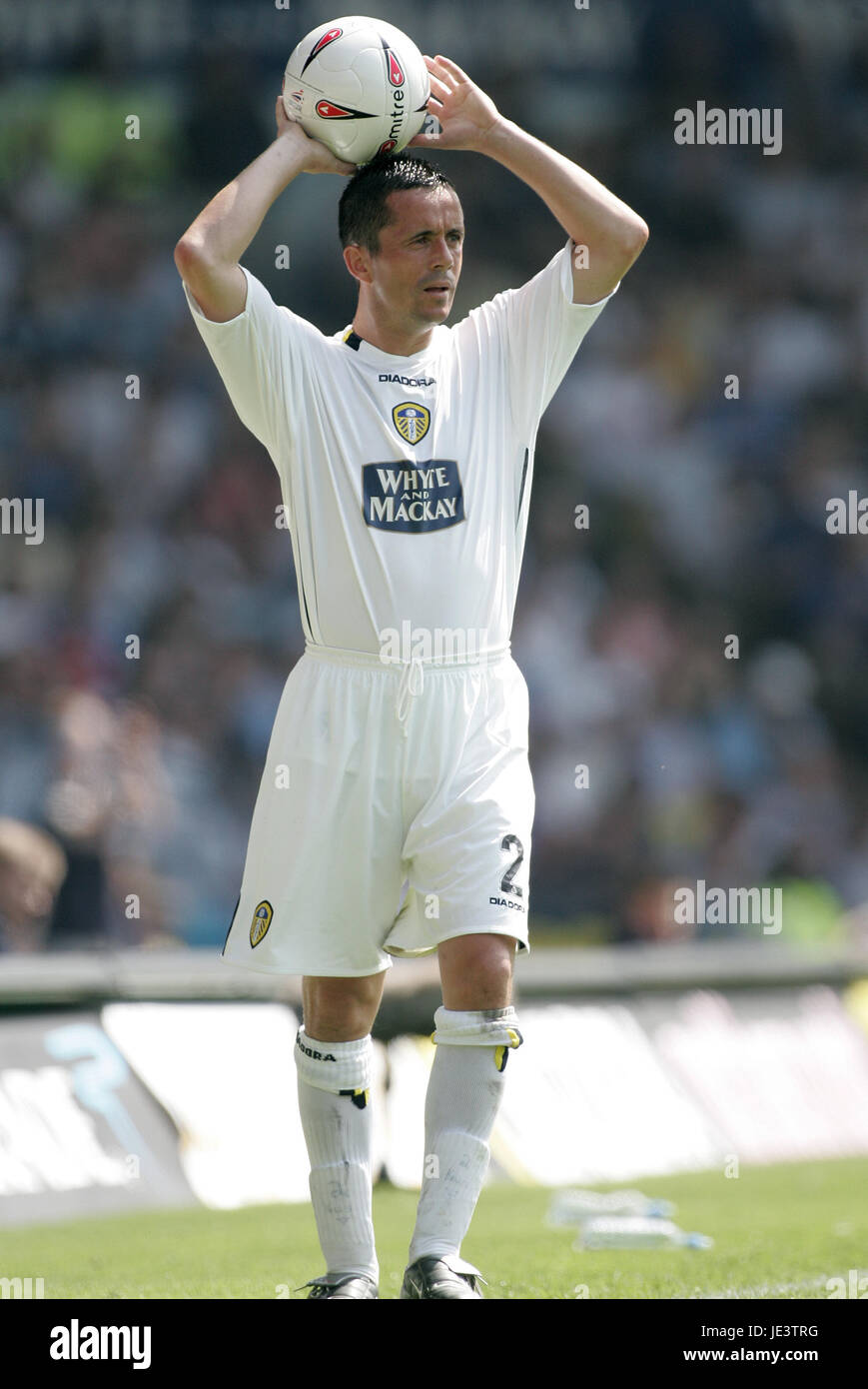 GARY KELLY LEEDS UNITED FC ELLAND ROAD LEEDS ENGLAND 07 August 2004 ...