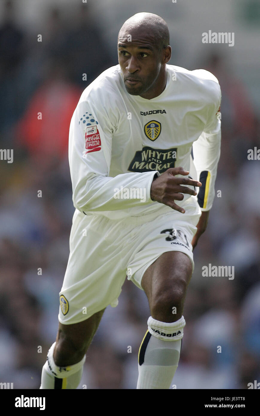 BRIAN DEANE LEEDS UNITED FC ELLAND ROAD LEEDS ENGLAND 07 August 2004 ...