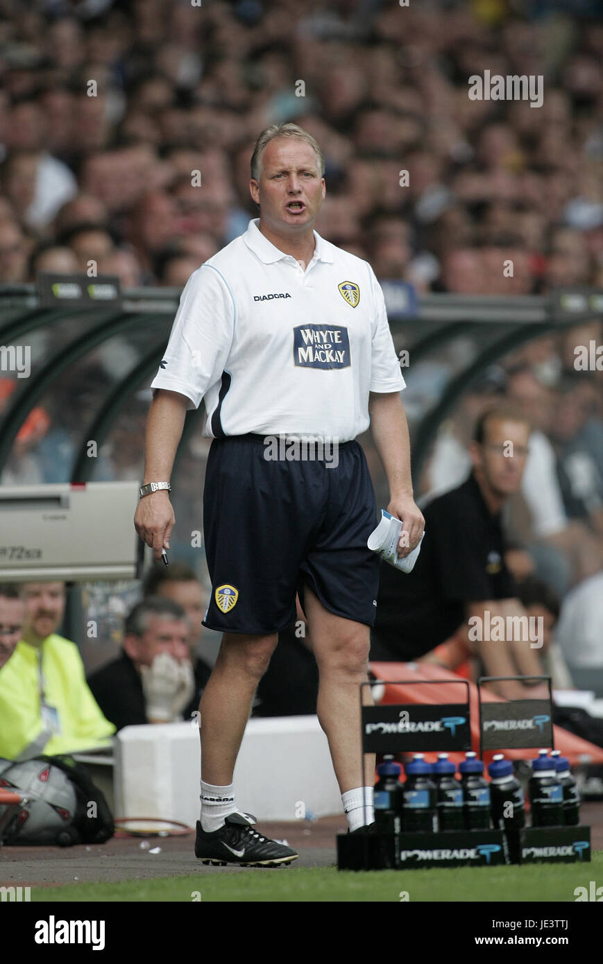 KEVIN BLACKWELL LEEDS UNITED MANAGER ELLAND ROAD LEEDS ENGLAND 07 ...